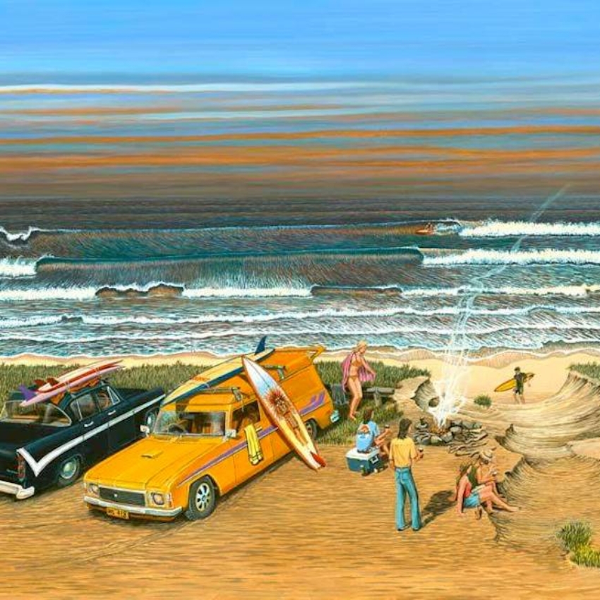 Garry Birdsall Surf Art - Museum of Surf
