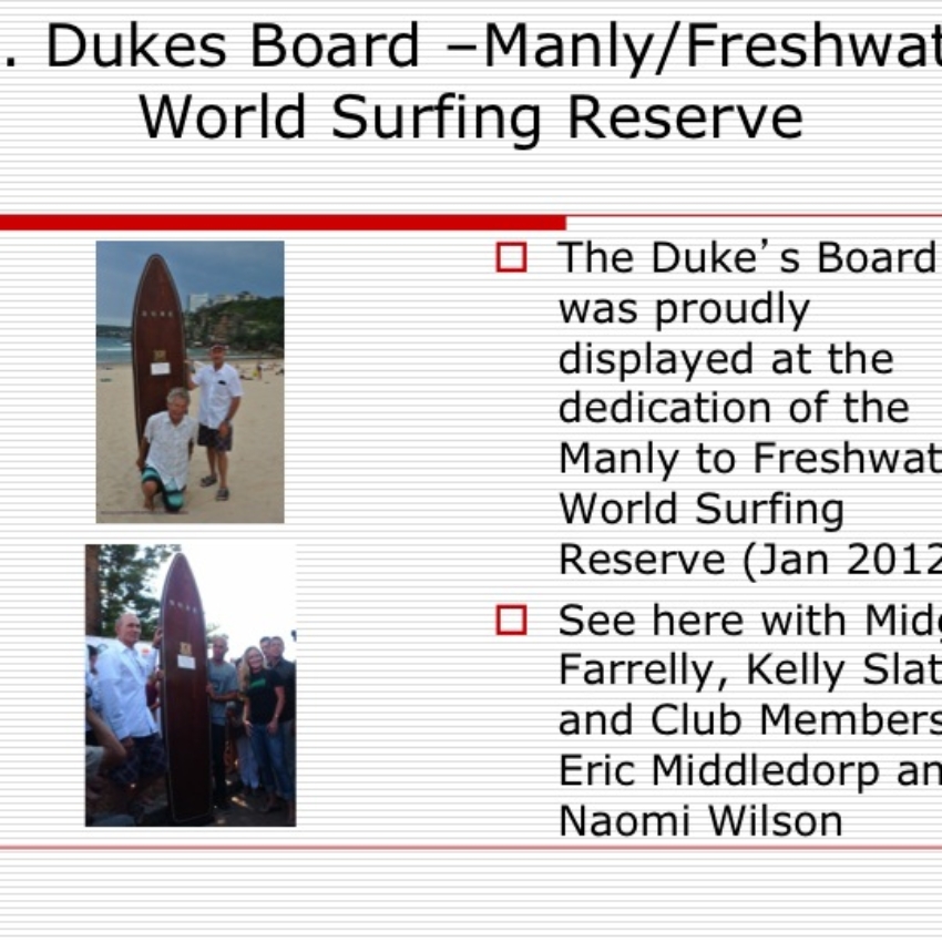 Duke Kahanamoku - Museum of Surf